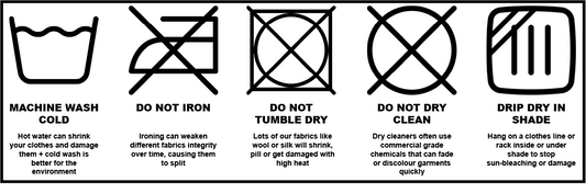 Wash & Care Instructions